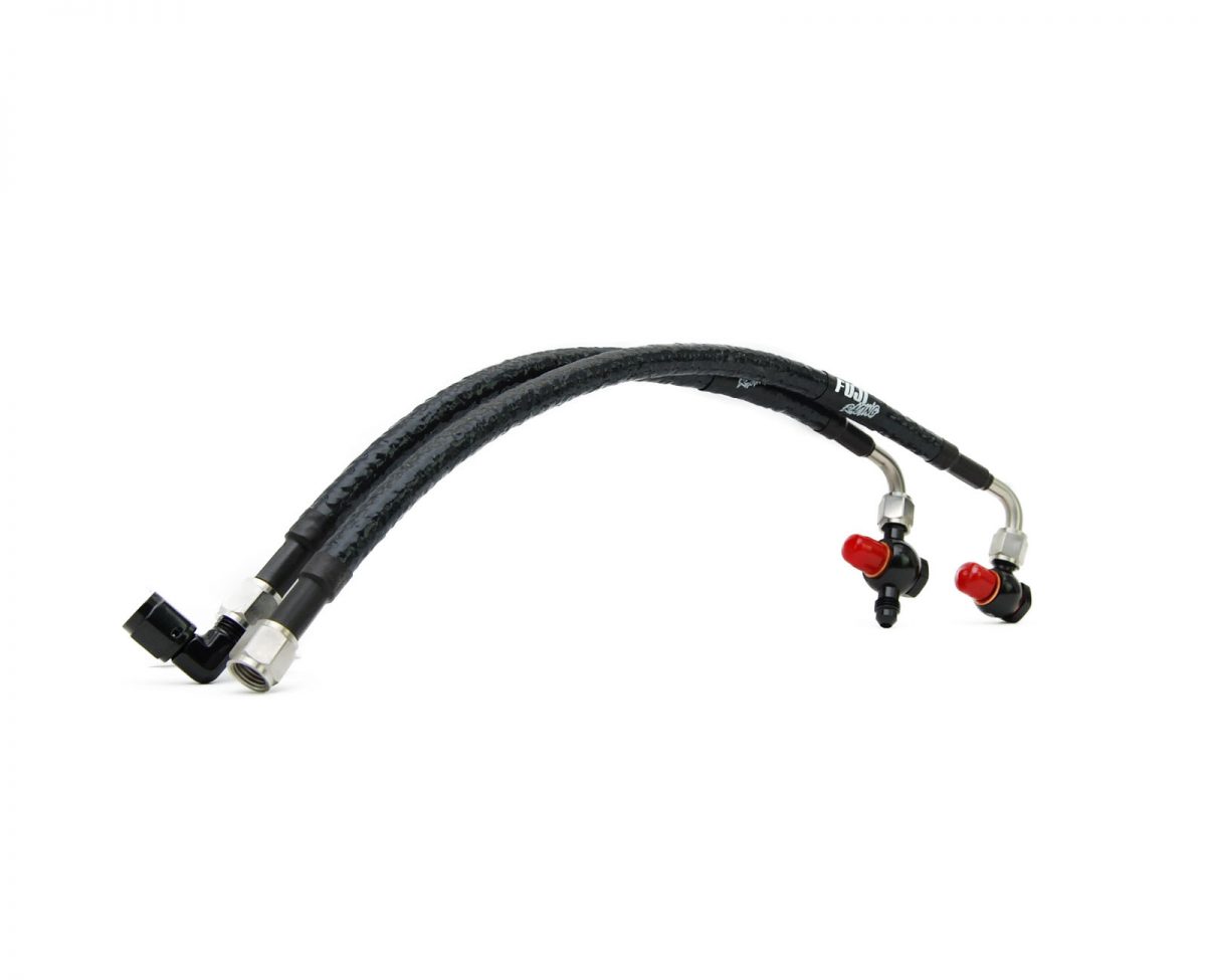 Braided AVCS & Turbo Oil Feed Lines - Fuji Racing