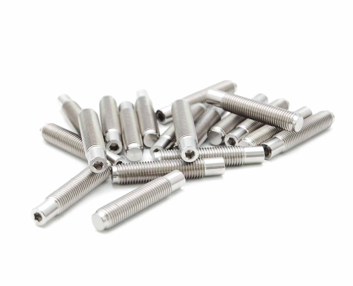 Titan F Titanium Exhaust Manifold Head Stud M10x1.25 - Fuji Racing